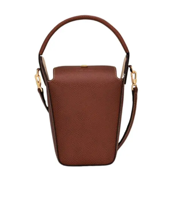 Longchamp Pure Pop Corn Bag - Brown
