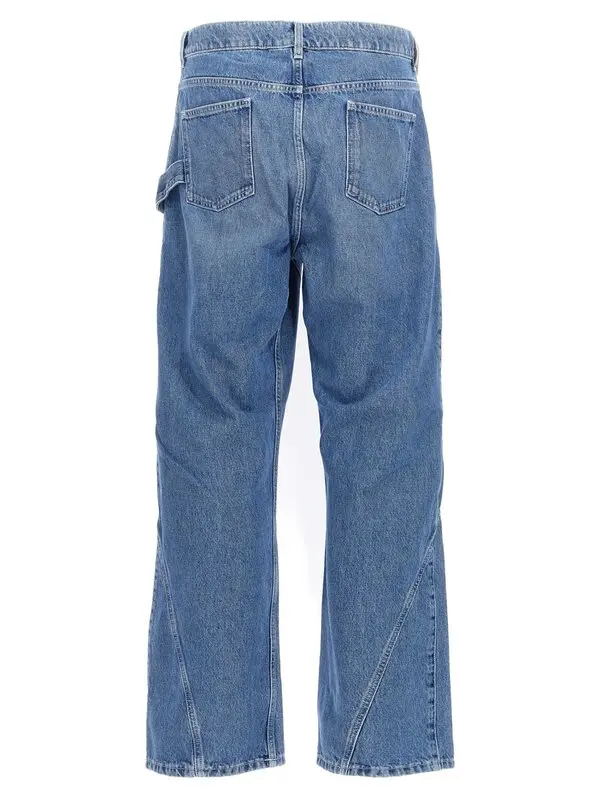 J.W.ANDERSON Logo Patch Twisted Jeans