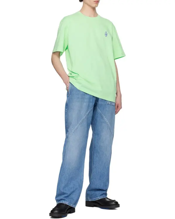 J.W.ANDERSON Logo Patch Twisted Jeans