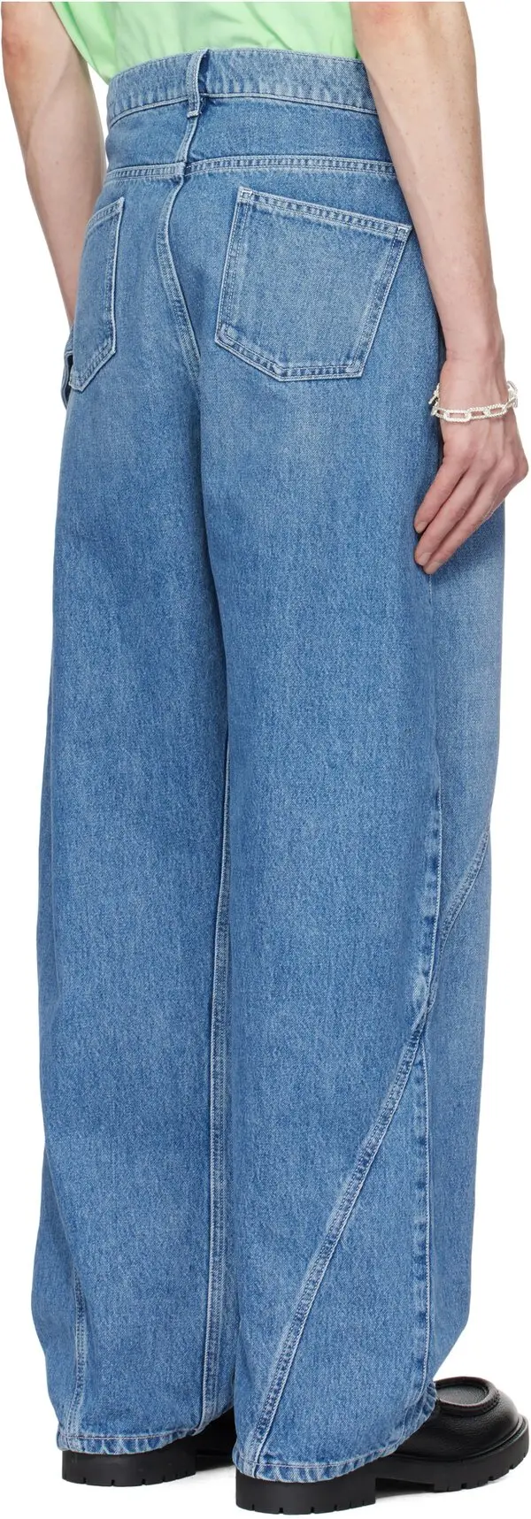 J.W.ANDERSON Logo Patch Twisted Jeans