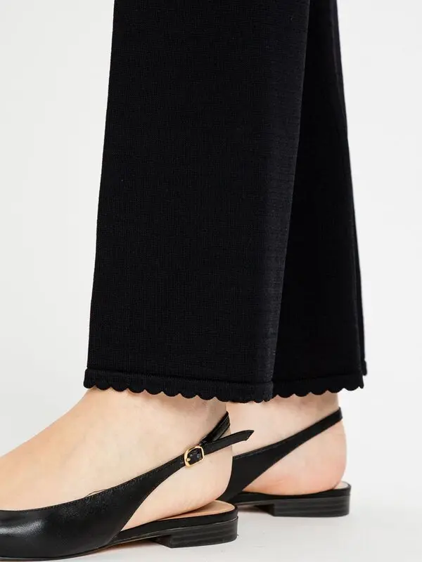 TWINSET Pleated Detailed Flared Trousers