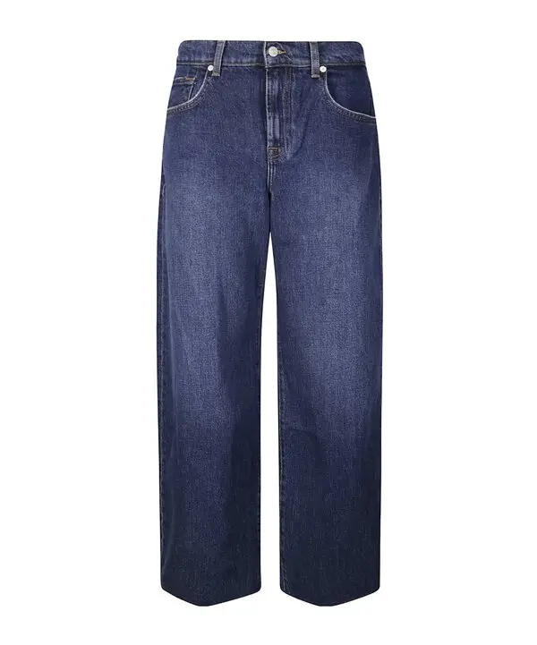 7 For All Mankind Straight Leg Jeans - Blue
