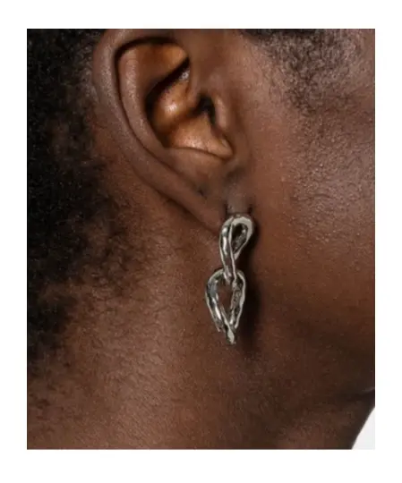 JIL SANDER Chain-link Earrings
