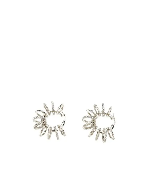 Amina Muaddi Ring Earrings - Yellow