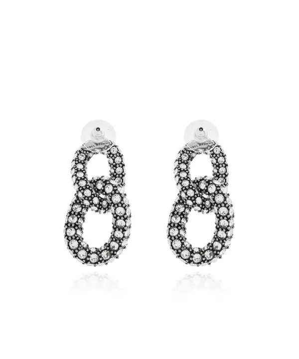 Isabel Marant Étoile Oval Link Earrings - Silver