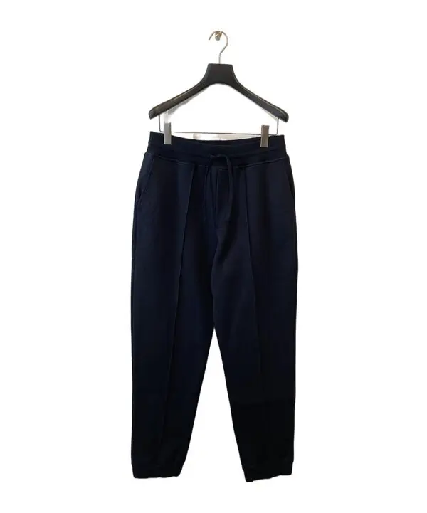 Loro Piana Whitney Pleated Drawstring Trousers - Navy Blue