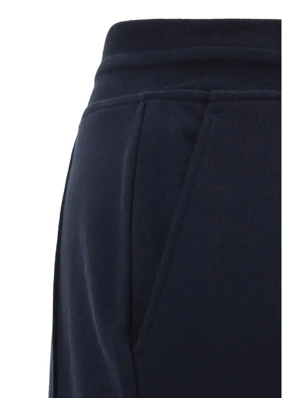 Loro Piana Whitney Pleated Drawstring Trousers - Navy