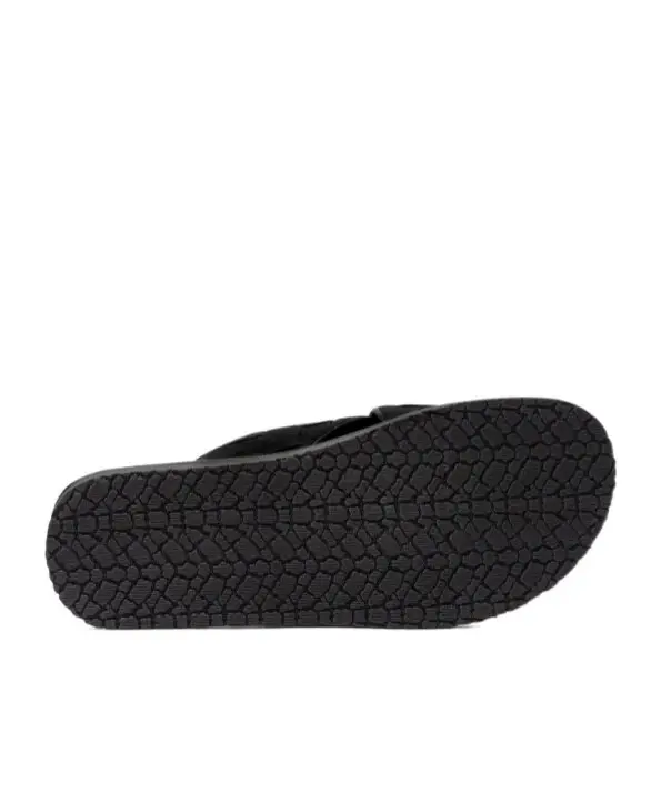 SCAROSSO Ettore Woven Sandals - Black