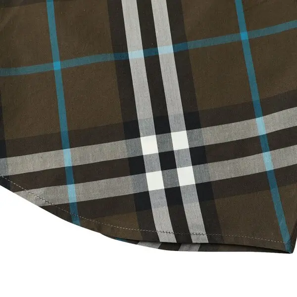 Burberry Long Sleeve Checked Shirt