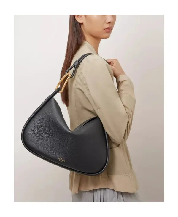 Mulberry Link Shoulder Bag With Rider's Lock Clasp