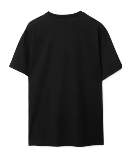 Burberry Logo Printed Crewneck T-shirt - Black