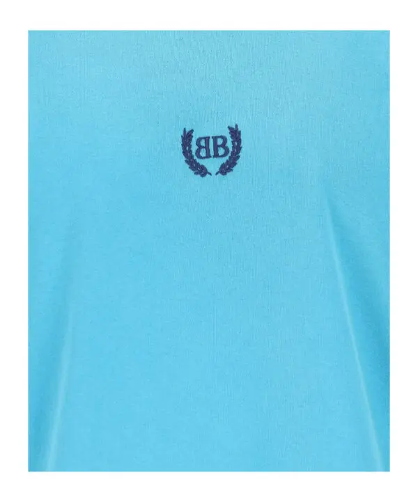 Balenciaga Laurel Classic Medium Fit T-shirt - Blue