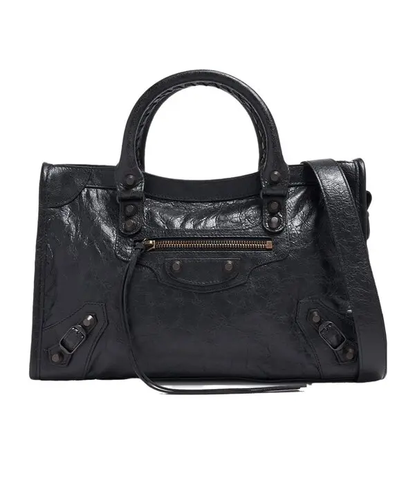 Balenciaga Le City Top Handle Bag - Black