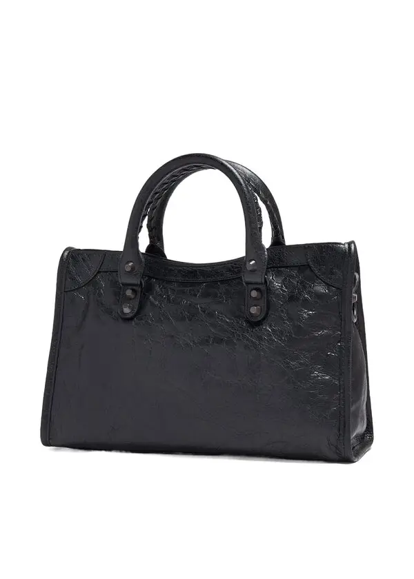 Balenciaga Le City Top Handle Bag - Black