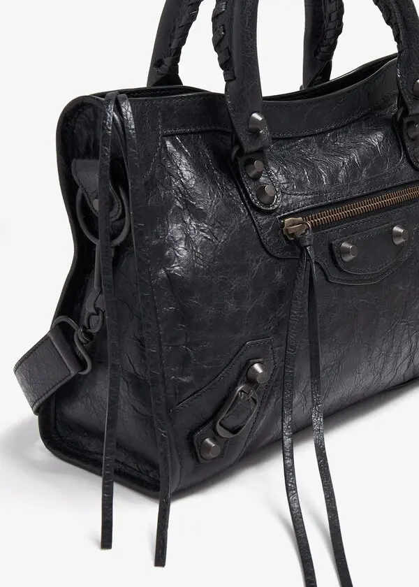 Balenciaga Le City Top Handle Bag - Black