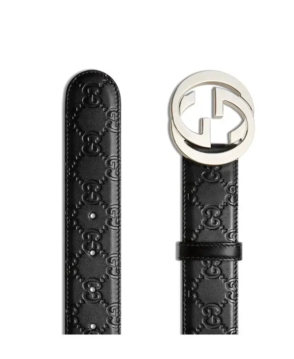 Gucci Gg Supreme Buckle Belt
