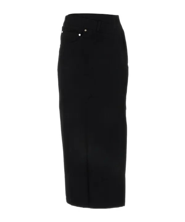 Loewe Deconstructed Denim Midi Skirt