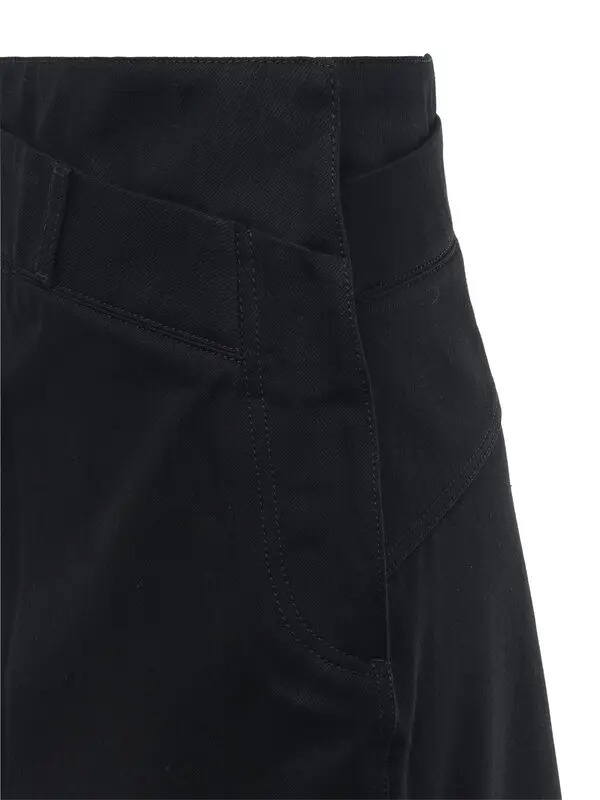 Loewe Deconstructed Denim Midi Skirt