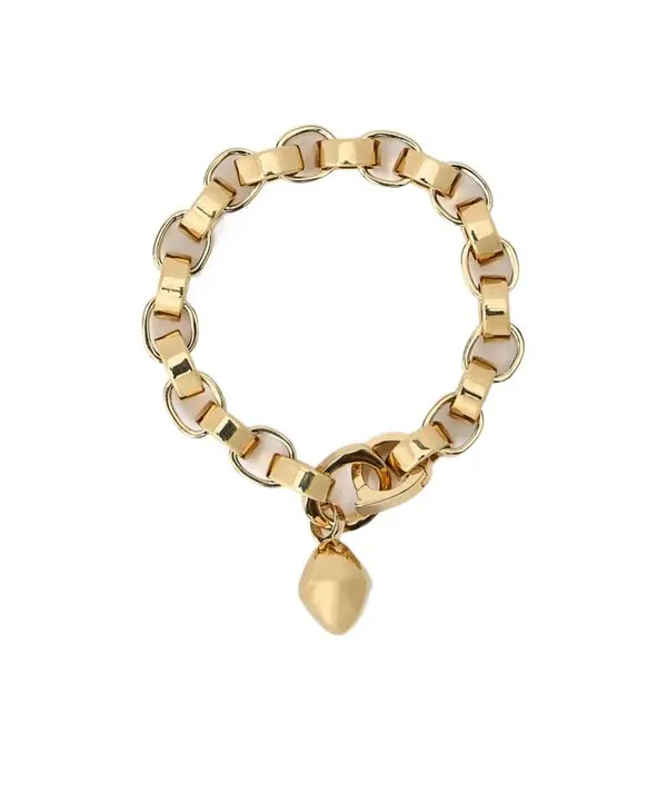 TOTEME Pebble-charm Linked Bracelet - Yellow