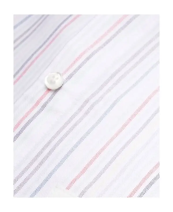Thom Browne Striped Long-sleeve Shirt Dress