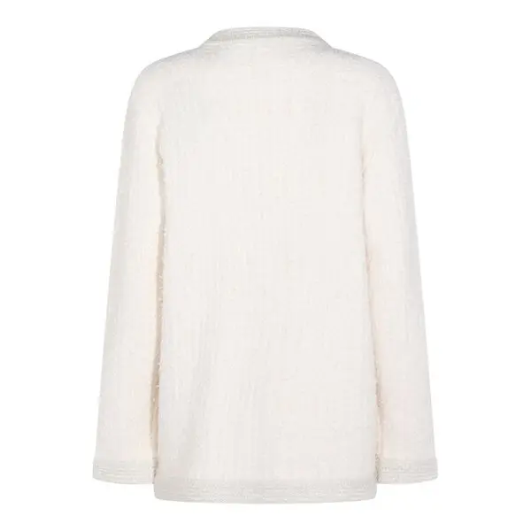 Gucci Bouclé Knit Cardigan - Ivory