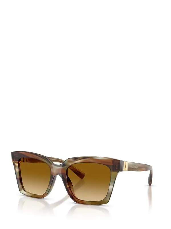Dolce & Gabbana Square Frame Sunglasses - Brown
