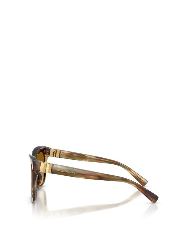 Dolce & Gabbana Square Frame Sunglasses - Brown