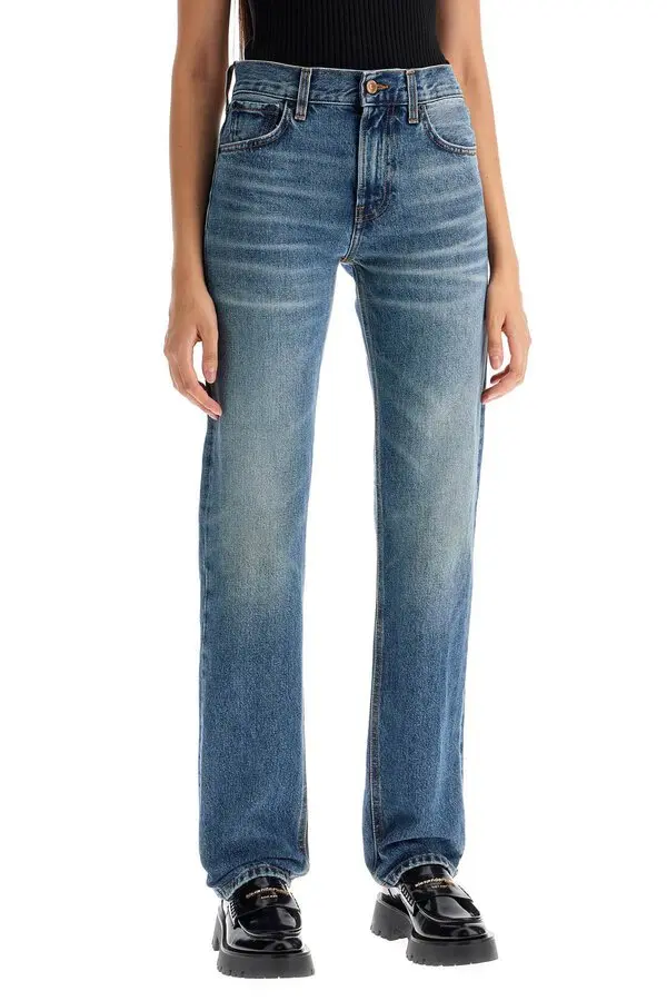 HAIKURE Cleo Mid-rise Slim Jeans - Blue