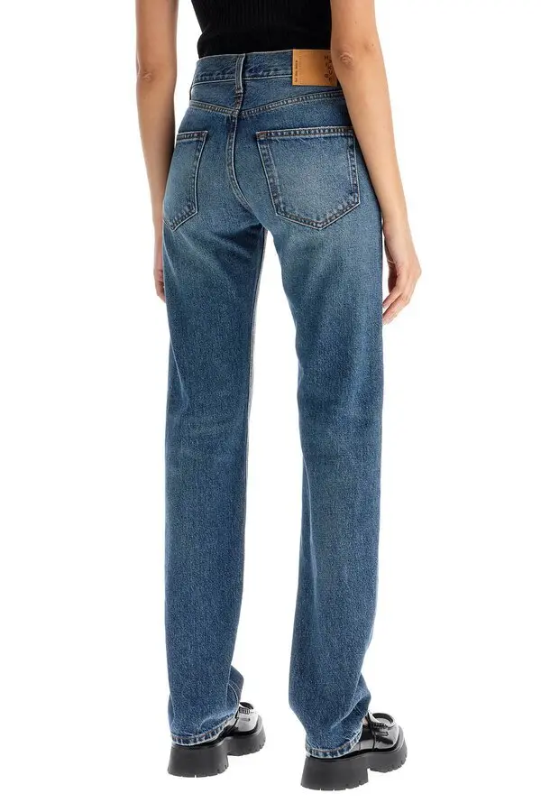HAIKURE Cleo Mid-rise Slim Jeans - Blue
