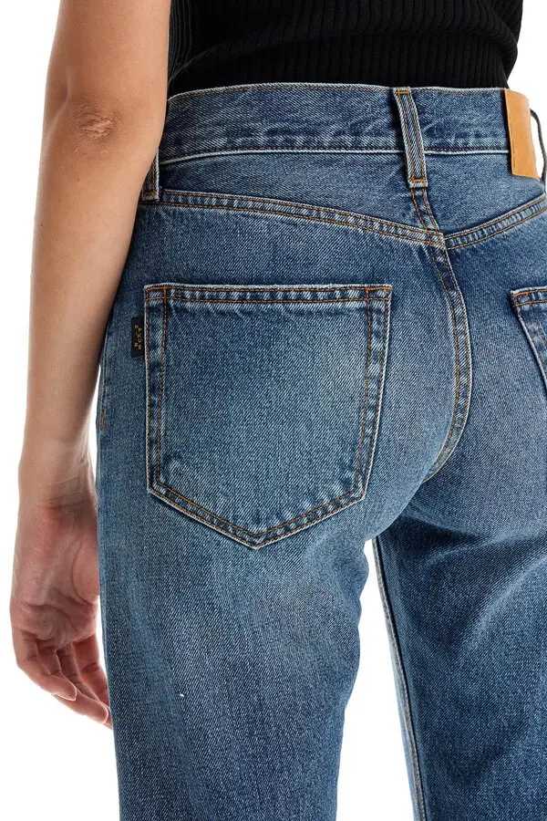 HAIKURE Cleo Mid-rise Slim Jeans - Blue