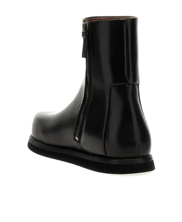 Marsèll Accom Round Toe Ankle Boots
