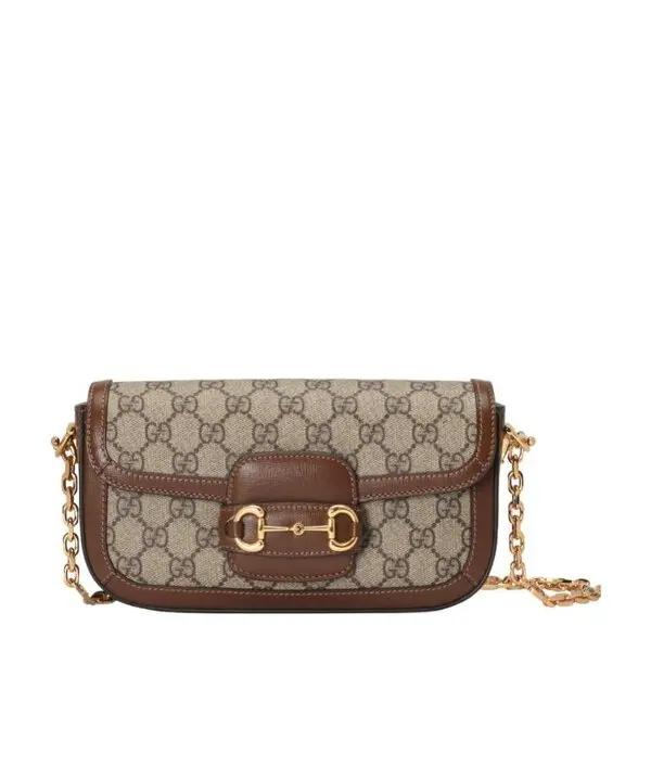 Gucci Mini Horsebit 1955 Chained Shoulder Bag