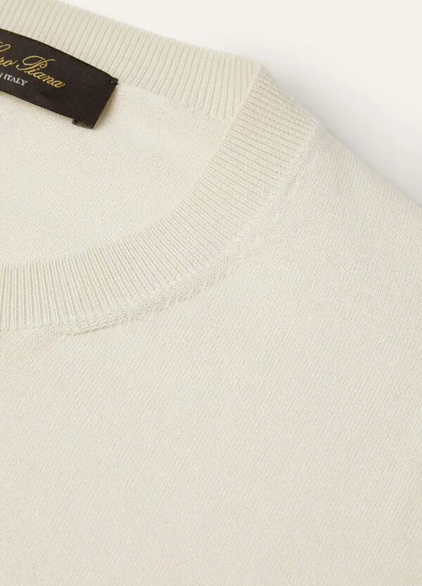 Loro Piana Ice Wish Crewneck Knitted Top