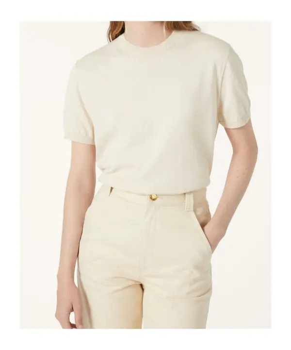 Loro Piana Ice Wish Crewneck Knitted Top