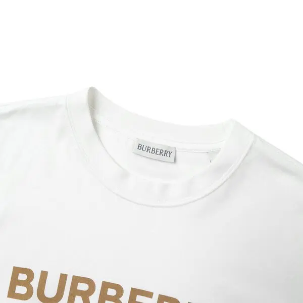 Burberry Logo Cotton T-shirt - White