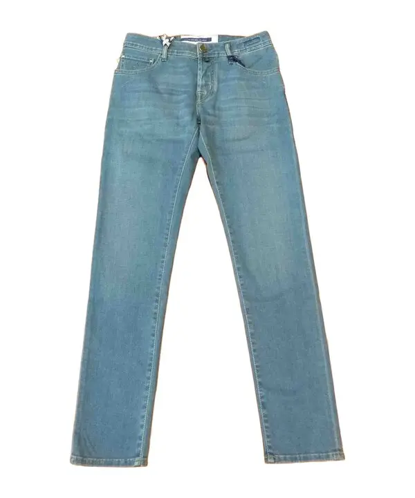 Jacob Cohen Belt Loop Five-pocket Jeans - Blue