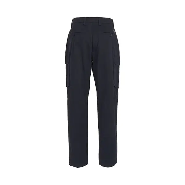 C.P. COMPANY Sateen Cargo Pants - Black
