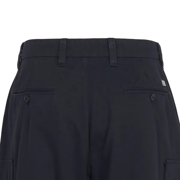 C.P. COMPANY Sateen Cargo Pants - Black