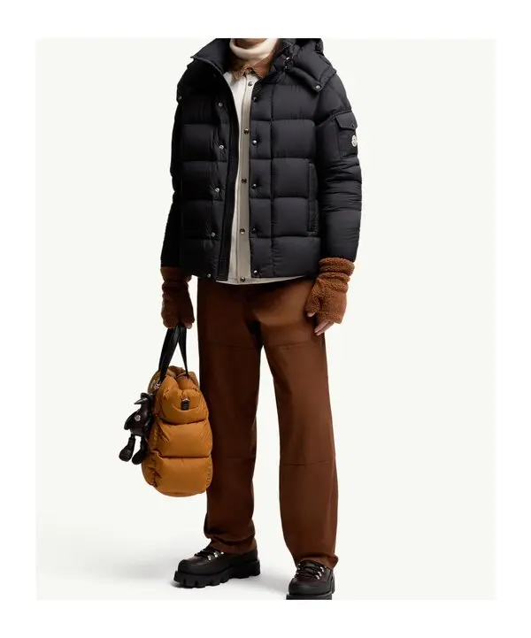 Moncler Maya 70 Hooded Short Down Jacket