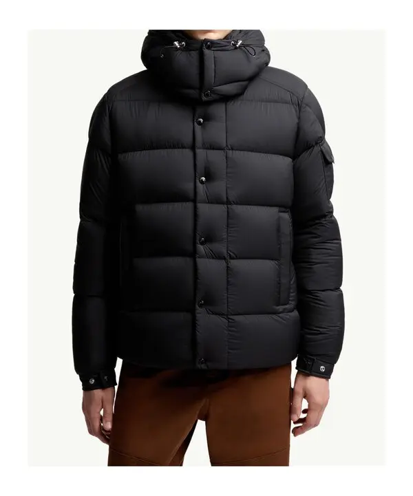 Moncler Maya Hooded Puffer Jacket - Black