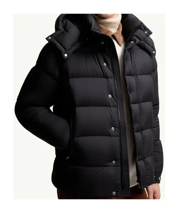 Moncler Maya Hooded Puffer Jacket - Black