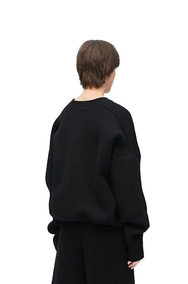 Loewe Wool Blend Draped Cardigan