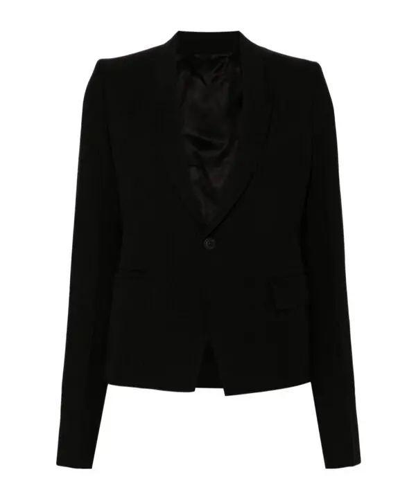 Rick Owens Grain De Poudre Blazer