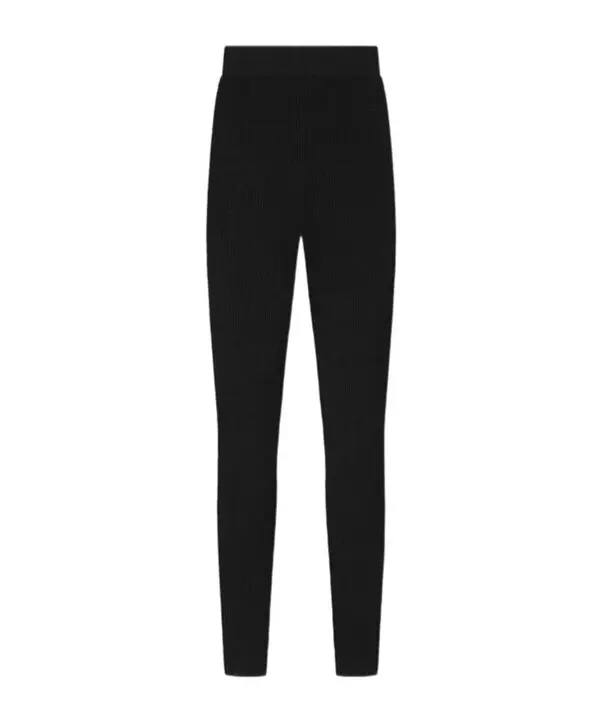 Fear Of God Skinny Cut Waffle Knit Leggings - Black