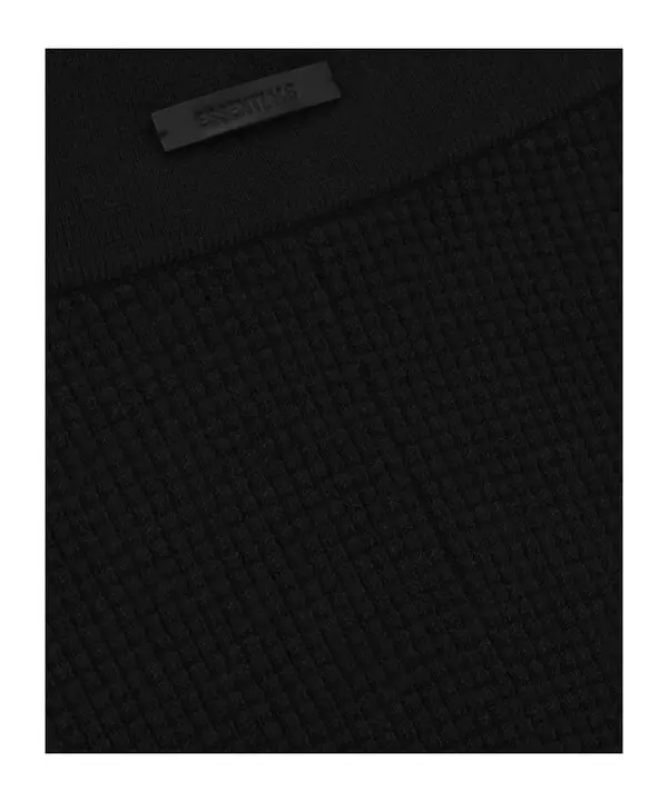 Fear Of God Skinny Cut Waffle Knit Leggings - Black