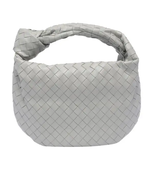 Bottega Veneta Teen Jodie Tote Bag - Gray