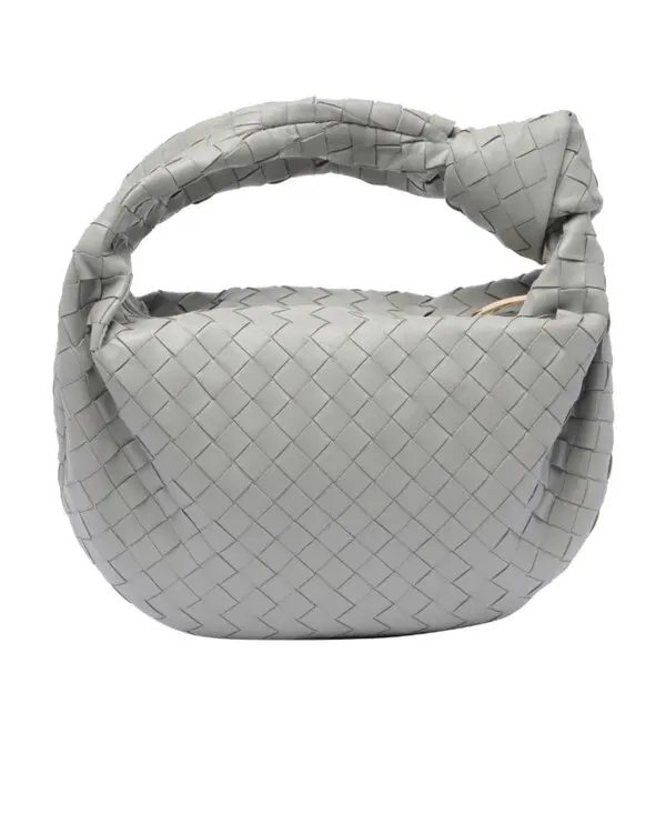 Bottega Veneta Teen Jodie Tote Bag - Gray