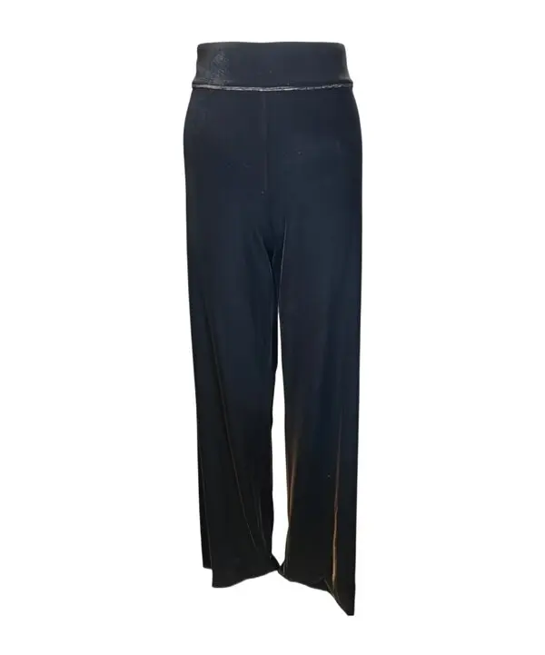 D.exterior Elastic Waistband Casual Pants