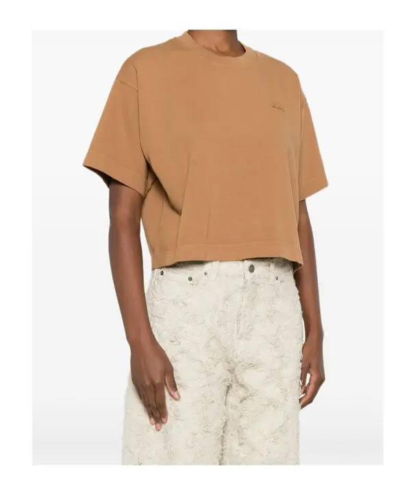 AUTRY Tonal Logo Boxy T-shirt - Pink