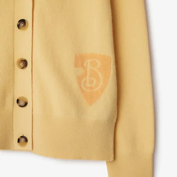 Burberry B-shield Knitted Cardigan
